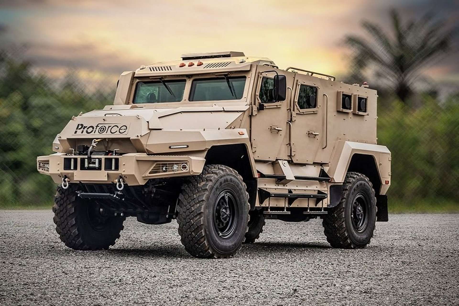 Nigerian Proforce's new PF Hulk likely based on Russia's Spartak MRAP vehicle